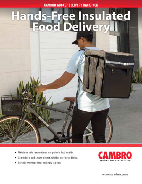 Cambro GoBag Backpacks - Gabriel Group