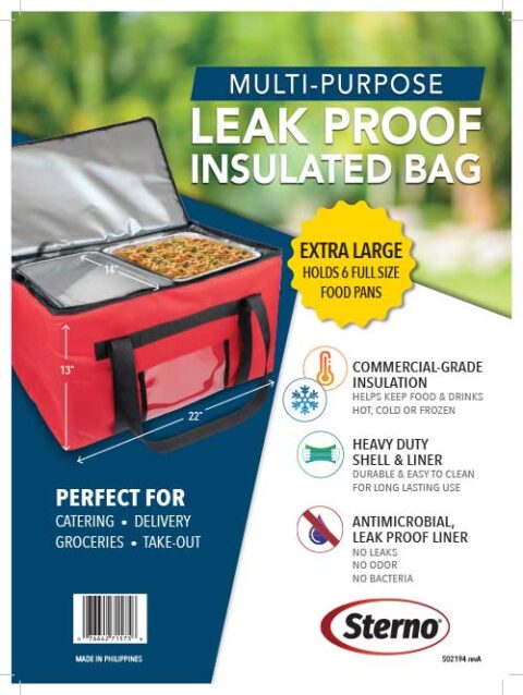Sterno Insulated Bags - Gabriel Group